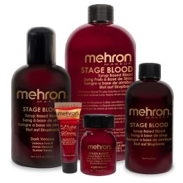 Mehron Stage Blood - Glossy, Non-Toxic, Fresh Blood Effects
