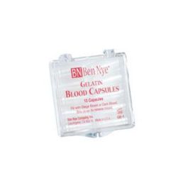 Gelatin Blood Capsules - 10 Pack for Realistic SFX Effects