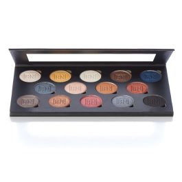 Neutral Pearl Sheen Palette - 14 Earthy-Toned Shadows for Glamorous Looks